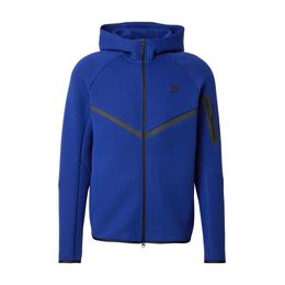 Nike Sportswear Sweatjacke 'Tech Fleece' Herren Gr&ouml;&szlig;e XXL ultramarinblau / schwarz