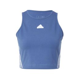 adidas Sportswear Sporttop 'Future Icons' Damen Gr&ouml;&szlig;e M/L blau / wei&szlig;