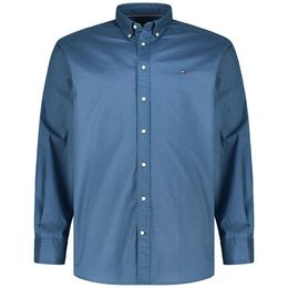 Gro&szlig;e Gr&ouml;&szlig;en Tommy Hilfiger Freizeithemd aus Baumwolle Farbe blau Gr&ouml;&szlig;e: 4XL