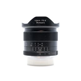 Gebraucht 7Artisans 12mm f/2.8 - Fujifilm X Kompatibel Zustand: Ausgezeichnet