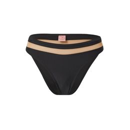 Hunkemöller Hunkemöller Bikinihose 'Belize' Damen Größe L puder / schwarz