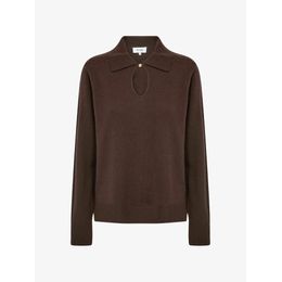 Levete Room Pullover ' ELOISE ' Damen Gr&ouml;&szlig;e L dunkelbraun