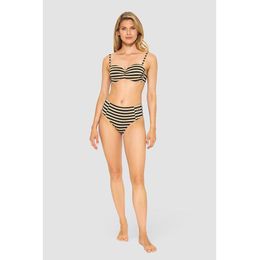 F&eacute;raud F&eacute;raud Bikini in Gold/ Schwarz - 70% | Gr&ouml;&szlig;e 36B-Cup | Damen-bademode