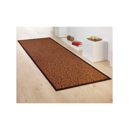 unisex Fu&szlig;matte braun, Gr&ouml;&szlig;e 90x300 cm