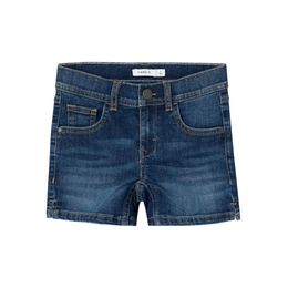 name it Shorts 'Salli' Mädchen Größe 146 blue denim