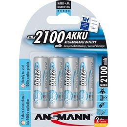 1x4 Ansmann maxE NiMH Akku Mignon AA 2100 mAh 5035052