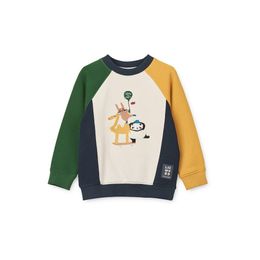 Liewood Sweatshirt 'Aude Placement' boy Mixed colors size 98/104