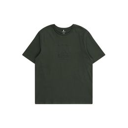name it T-Shirt 'NKMNADIR' Jungen Gr&ouml;&szlig;e 146/152 camel / grau / mint / tanne