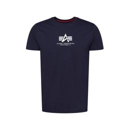 Alpha Industries T-Shirt Herren Gr&ouml;&szlig;e XS navy / wei&szlig;