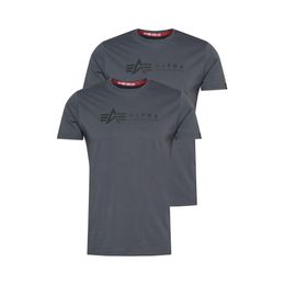 Alpha Industries Shirt Herren Gr&ouml;&szlig;e 5XL grau