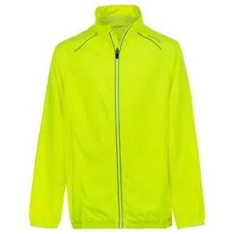 Softshelljacke Endurance "Kentar", Kinder, Gr. 164, gelb (neongelb), 100% Polyester, unifarben, normal, Jacken Softshelljacke, aus leichtem Material