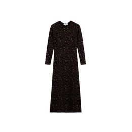 Scalpers Kleid Damen Gr&ouml;&szlig;e 40 dunkelbraun / schwarz Winterkleid