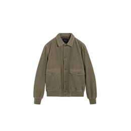 Scalpers Cord Bomber Jacket ' ' Herren Gr&ouml;&szlig;e 56/58 gr&uuml;n / khaki