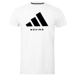 T-Shirt Adidas PERFORMANCE "Community T-Shirt Boxing" Gr. XXL, wei&szlig;, Shirts, Herren, XXL, Obermaterial: 100% Baumwolle, T-Shirt
