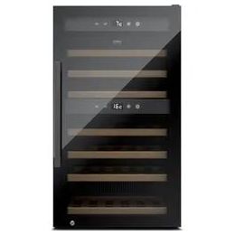 Caso Design CASO Weink&uuml;hlschrank "726 WineExclusive 66 Smart", Energieeffizienz: G (A-G), schwarz, B:60cm H:103,5cm T:63,5cm, Weink&uuml;hlschr&auml;nke
