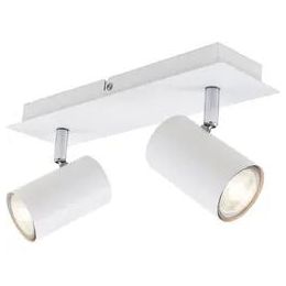 Briloner LEUCHTEN LED Deckenspots "2857025 Run", wei&szlig;, Leuchten, Deckenlampe, 29x8x12,3, max.40W, GU10, Wohnzimmer, Flur