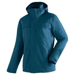Winterjacke Maier Sports "Peyor M", Herren, Gr. 48, blau (saphirblau), 100% Polyester, Jacken Winterjacke, warme Herren Jacke, wattierte Regenjacke, wasserdicht + atmungsaktiv