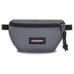 Bauchtasche Eastpak "SPRINGER", Kinder, Gr. B/H/T: 23cm x 16,5cm x 8,5cm, grau (cobble grau), Textil, Taschen, Unisex Gürteltasche, Minibag im lässigen Look, mit Logo-Aufnäher
