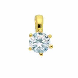 Adelia&acute;s Kettenanh&auml;nger ADELIA&acute;S "Damen Gold Schmuck 333 Gold Anh&auml;nger mit Zirkonia", gold, Schmuckanh&auml;nger, Damen, mit Zirkonia, Gold, Kettenanh&auml;nger, mit Zirkonia Goldschmuck f&uuml;r Damen