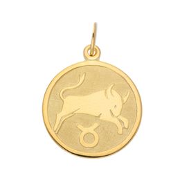 Adelia´s Kettenanhänger ADELIA´S "Damen Gold Schmuck 333 Gold Sternzeichen Anhänger Stier", gold, Schmuckanhänger, Damen, Stier, Gold, Goldschmuck für Damen & Herren