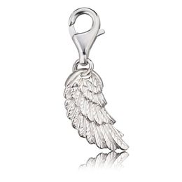 Charm-Einhänger Engelsrufer "CHARM FLÜGEL", silber (silberfarben), Charms, Damen, Silber 925 (Sterlingsilber)