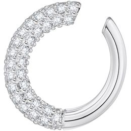 Ohrklemme Thomas Sabo "Schmuck Silber 925 Ohrring Earcuff", silber (silberfarben, kristallweiß, kristallweiß), Ohrringe, Damen, Silber 925 (Sterlingsilber), mit Zirkonia (synth.)