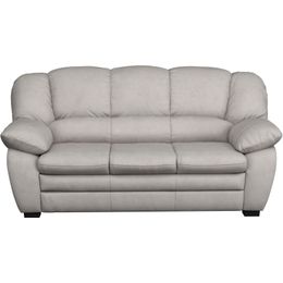 2,5-Sitzer COTTA "Casino", beige (natur), B:191cm H:88cm T:92cm, Luxus-Microfaser (100% Polyester);NaturLEDER, echtes Rindsleder, Sofas, Polstergarnitur, auch als Set erh&auml;ltlich