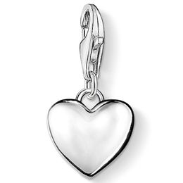 Charm-Einhänger Thomas Sabo "Herz", silber (silberfarben), Charms, Damen, Silber 925 (Sterlingsilber)