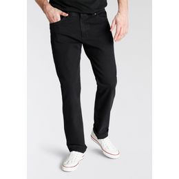Straight-Jeans Lee "Extreme Motion", Herren, Gr. 31, Länge 32, schwarz, Denim/Jeans, Obermaterial: 76% Baumwolle, 22% Polyester, 2% Elasthan, normal lang, Jeans, Extreme Motion Stretchware