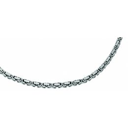Adelia´s Edelstahlarmband ADELIA´S "Herren Edelstahl Königskette Armband 21 cm", silber, Armbänder, Herren, 21, Edelstahl, Edelstahlschmuck für Herren