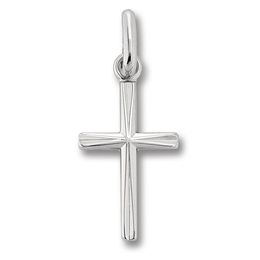Kettenanhänger ONE ELEMENT "Kreuz Anhänger aus 925 Silber", silber, Schmuckanhänger, Damen, Silber 925 (Sterlingsilber), Damen Silber Schmuck