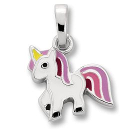 Kettenanhänger ONE ELEMENT "Einhorn Anhänger aus 925 Silber", silber, Schmuckanhänger, Mädchen, Silber 925 (Sterlingsilber), Damen Silber Schmuck Einhorn