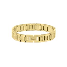 Freundschaftsarmband Lacoste "Schmuck Parnterarmband METROPOLE", gold (gelbgoldfarben), Armbänder, Herren, 20cm, Edelstahl