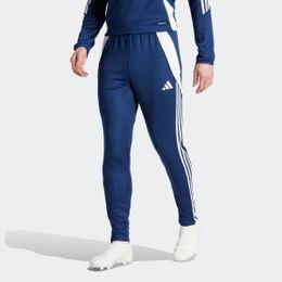 Trainingshose adidas Performance "TIRO24 TRPNT", Herren, Gr. S, N-Gr, blau (team navy blau 2, weiß), Obermaterial: 100% Polyester, Hosen
