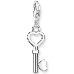 Charm-Einhänger Thomas Sabo "Schlüssel", silber (silberfarben), Charms, Damen, Silber 925 (Sterlingsilber)