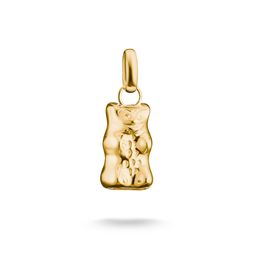 Charm-Einhänger Thomas Sabo "Thomas Sabo x HARIBO: Charm - Connect", gold (gelbgoldfarben), Charms, Damen, Silber 925 (recycelt)