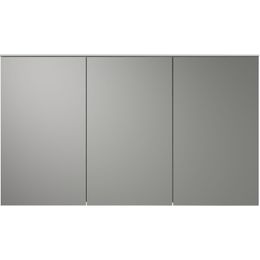 Spiegelschrank Welltime "Premont", weiß, B:120cm H:70cm T:17cm, Holzwerkstoff, Schränke, Spiegelschrank mit Türdämpfer - (B/T/H) 120/17/70 cm
