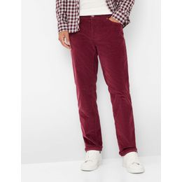 5-Pocket-Hose Brax "Style COOPER", Herren, Gr. 38, Länge 30, rot, Web, 98% Baumwolle, 2% Elasthan, Hosen 5-Pocket-Hose
