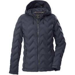 Steppjacke Killtec "KOW 23 WMN QLTD JCKT", Damen, Gr. 44, blau (nachtblau), Obermaterial: 100% Polyester. Futter: 100% Polyester. Wattierung: 100% Polyester, Jacken, wärmend & wind- & wasserabweisend