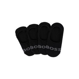 Businesssocken BOSS "2P SL Uni Logo CC", Herren, Gr. 43-44, schwarz (schwarz 001), Baumwollmischung, unifarben, elastisch, Socken, mit BOSS Schriftzug
