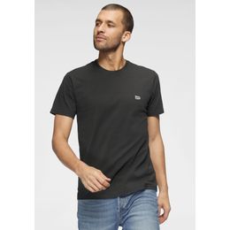 T-Shirt Lee "PATCH LOGO TEE", Herren, Gr. 4XL, schwarz (washed, schwarz), Single Jersey, Obermaterial: 100% Baumwolle, normal, Rundhals, Shirts