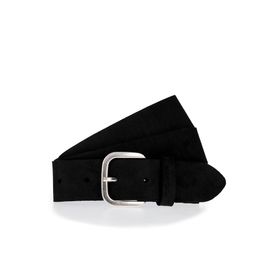 Lederg&uuml;rtel Tamaris, Damen, Gr. 100, schwarz, Rindsleder, G&uuml;rtel Lederg&uuml;rtel, Velourslederg&uuml;rtel