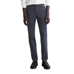 Marc O'Polo Chinohose MARC O'POLO "aus Bio-Baumwoll-Twill", Herren, Gr. 32/36, L&auml;nge 36, blau (blaubird), Obermaterial: 97% Baumwolle, 3% Elasthan, unifarben, slim fit normal, Hosen Chinohose