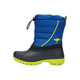Kangaroos Kinder Winterboots "K-BEN", Gr. 40skydiver, limetta, Synthetik, Textil, Schuhe, Snowboots, Winterboots, Winterschuhe, wasserabweisend