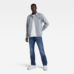 G-Star Raw Straight-Jeans G-STAR "Mosa Straight", Herren, Gr. 34, Länge 34, blau (faded cascade), Denim/Jeans, Obermaterial: 99% Baumwolle, 1% Elasthan, straight fit normal, Jeans, mit hellen Nähten
