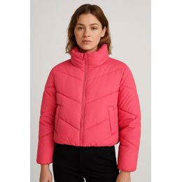 Steppjacke Only "ONLAGNES LIFE SOLID PUFFER OTW ZL", Damen, Gr. L, pink (pink lemonade), Steppware, Obermaterial: 100% Polyester, unifarben, regular fit, Jacken