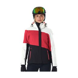 Skijacke Killtec "KSW 67 WMN SKI JCKT", Damen, Gr. 44, rot, Obermaterial: 100% Polyester;Futter: 100% Polyester;Füllung: 100% Polyester, Jacken Skijacke, Damen Skijacke: wasserdicht, atmungsaktiv, abnehmbare Kapuze