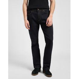 Straight-Jeans Lee "Extreme Motion", Herren, Gr. 34, L&auml;nge 32, new rinse, Denim/Jeans, Obermaterial: 77% Baumwolle, 21% Polyester, 2% Elasthan, normal lang, Jeans Straight-Jeans, Extreme Motion Stretchware