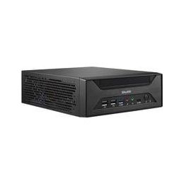 SHUTTLE XPC slim XH610, Barebone schwarz, ohne Betriebssystem