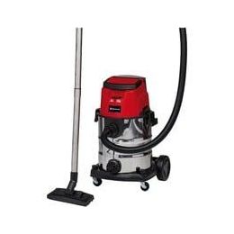 Einhell TE-VC 36/25 Li S-Solo (2x 18Volt), Nass-/Trockensauger rot/edelstahl, ohne Akku und Ladeger&auml;t